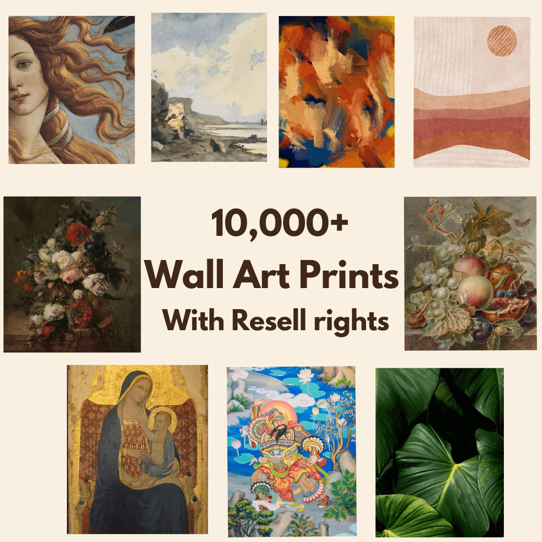 10,000+ Printable Art Mega Bundle - Timeless Masterpieces – TheWanderWords