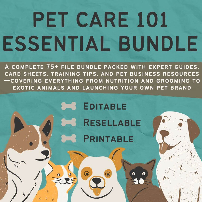 Pet Care 101 Bundle - Expert Guides & eBooks – TheWanderWords